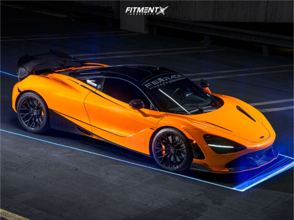 2023 McLaren 720S Base with 20x9 Ferrada F8-fr9 and Michelin 255x30 on ...