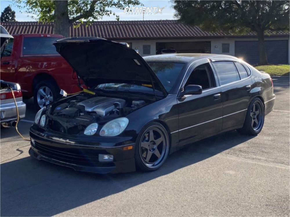 2004 Lexus GS430 Base with 19x9.5 Kansei Knp and Lexani 225x35 on ...