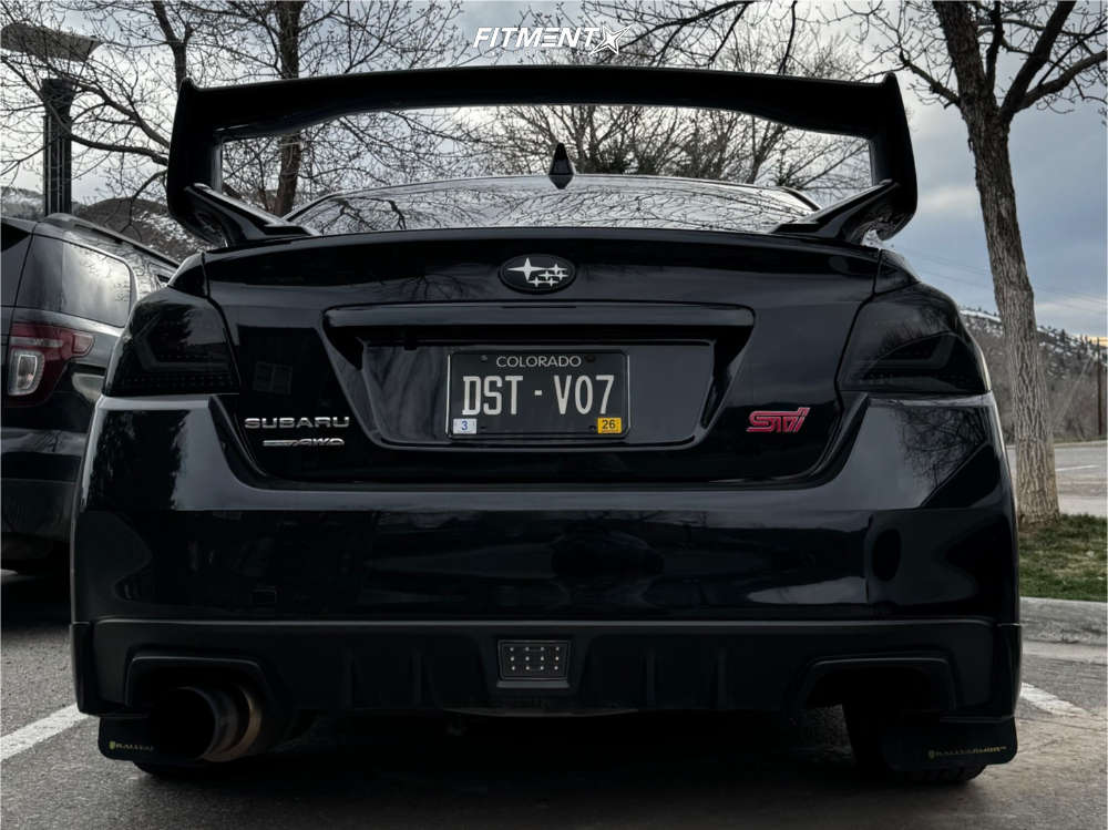 2020 Subaru WRX STI Base with 18x8.5 Vors Tr4 and Lexani 245x40 on ...