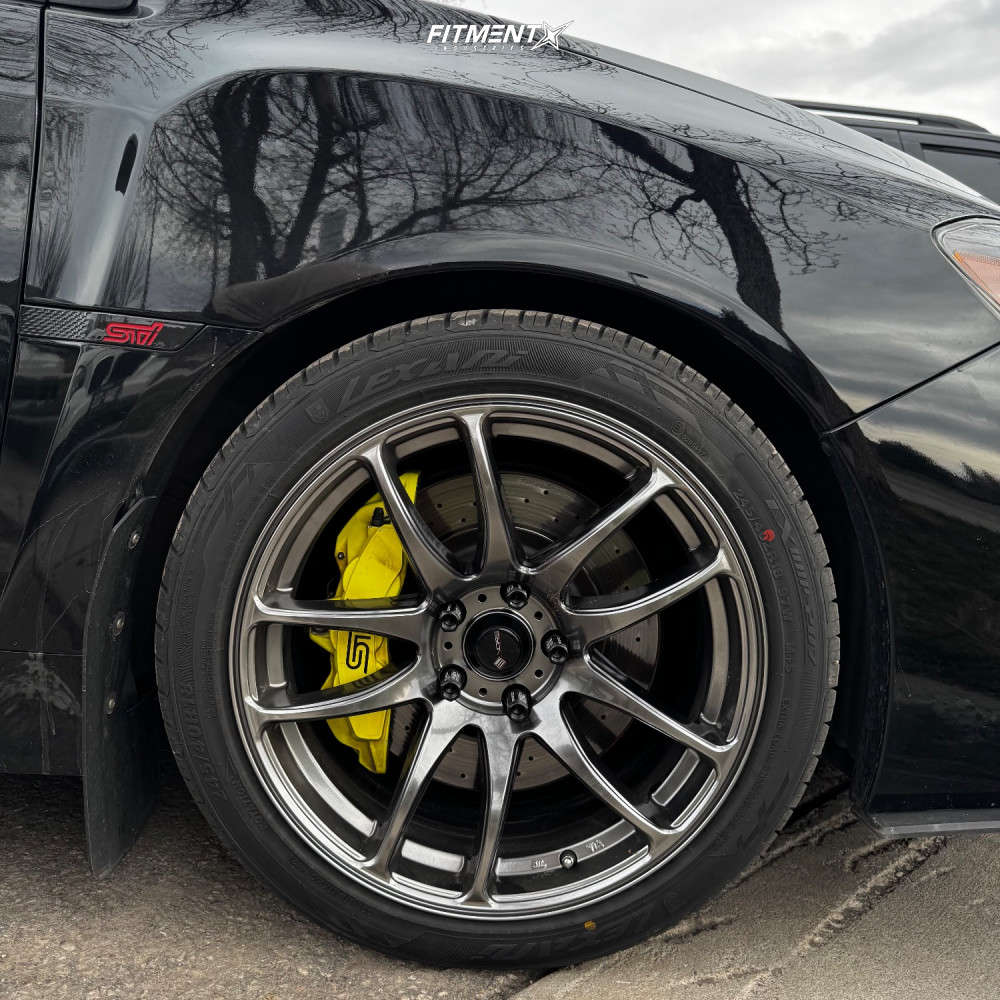 2020 Subaru WRX STI Base with 18x8.5 Vors Tr4 and Lexani 245x40 on ...