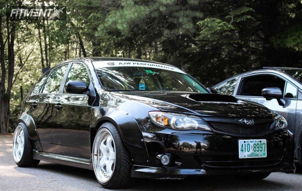 2008 Subaru WRX Base with 18x10.5 Varrstoen Es6 and Riken 215x35 on ...