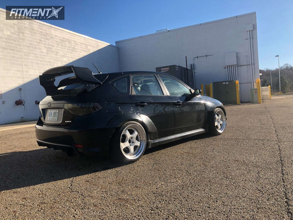 2008 Subaru WRX Base with 18x10.5 Varrstoen Es6 and Riken 215x35 on ...