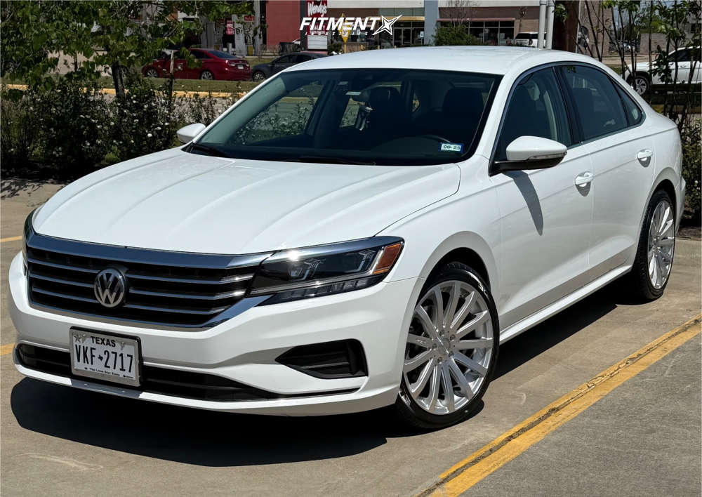 2020 Volkswagen Passat SE with 19x8.5 MRR Hr9 and Lexani 235x40 on ...