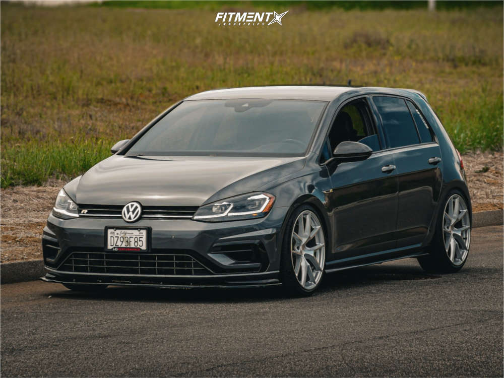 2018 Volkswagen Golf R Base with 19x8.5 Aodhan Aff7 and Lexani 235x35 ...