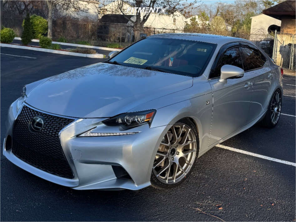 2014 Lexus IS250 F Sport with 19x8 Enkei Raijin and Atlas 225x40 on ...