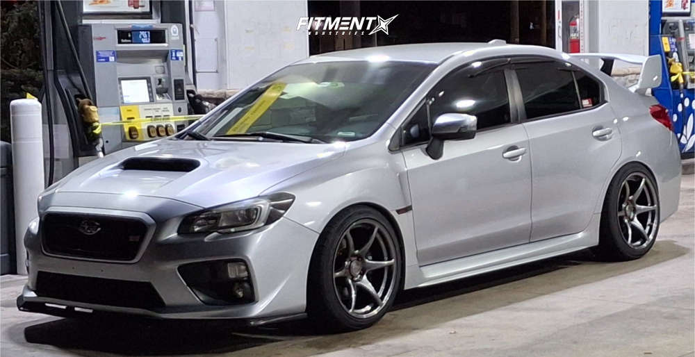 2017 Subaru WRX STI Limited with 18x9.5 Kansei Tandem and Nitto 245x40 ...