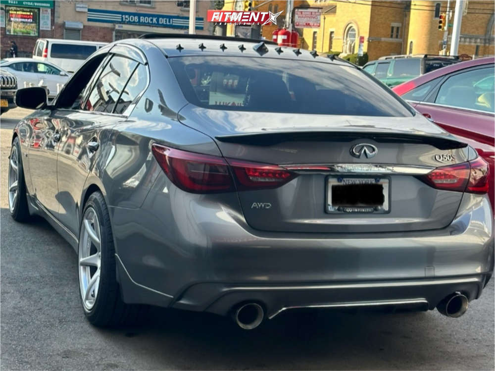 2019 INFINITI Q50 Luxe with 18x9.5 Kansei Tandem and Vercelli 245x45 on Coilovers | 3288915 ...