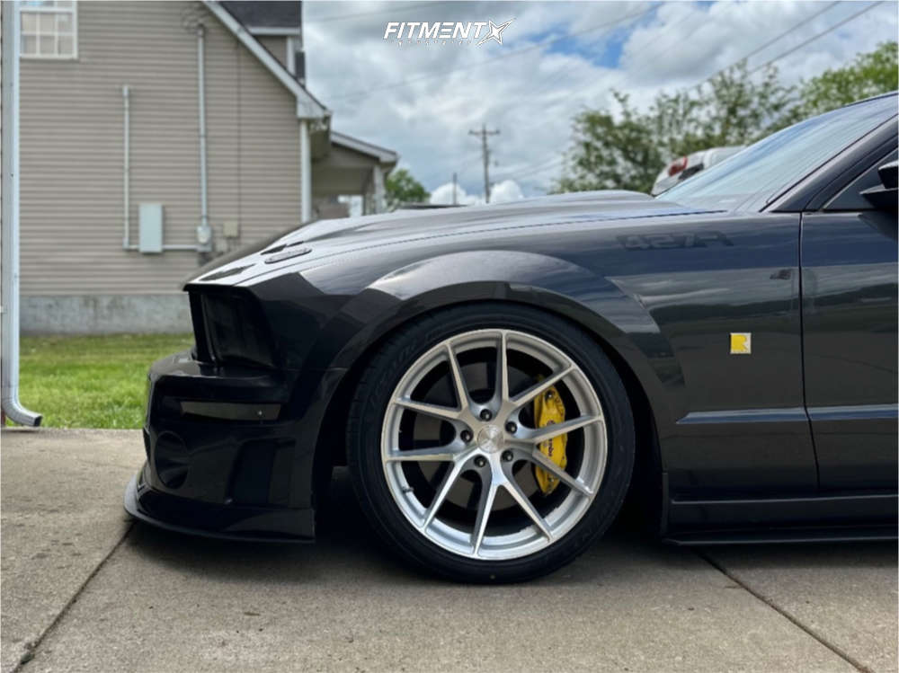 2008 Ford Mustang GT with 19x9.5 Aodhan Aff7 and Lexani 275x35 on Coilovers | 3294941 | Fitment ...