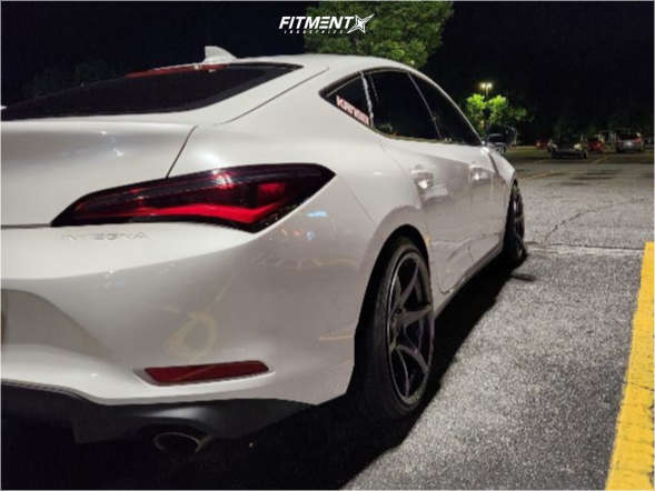 2023 Acura Integra Base with 18x9.5 Kansei Tandem and Continental ...