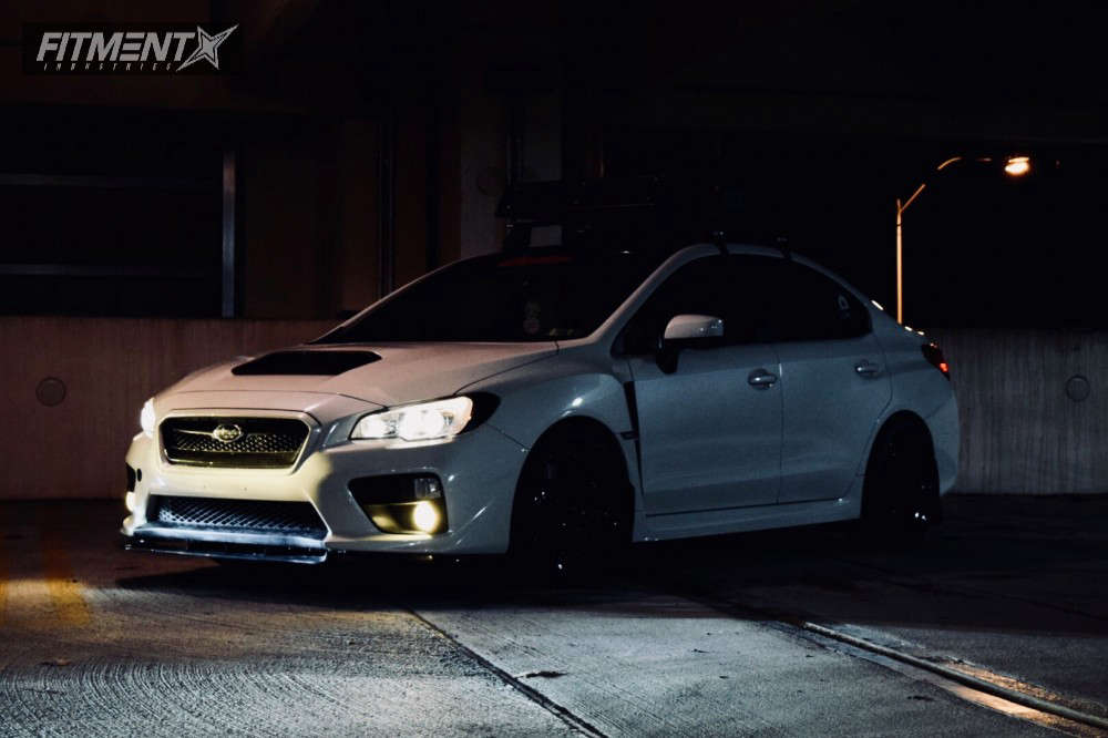 2016 Subaru WRX Base with 18x9.5 Varrstoen Es6 and Nankang 245x30 on Lowering Springs | 329711 ...