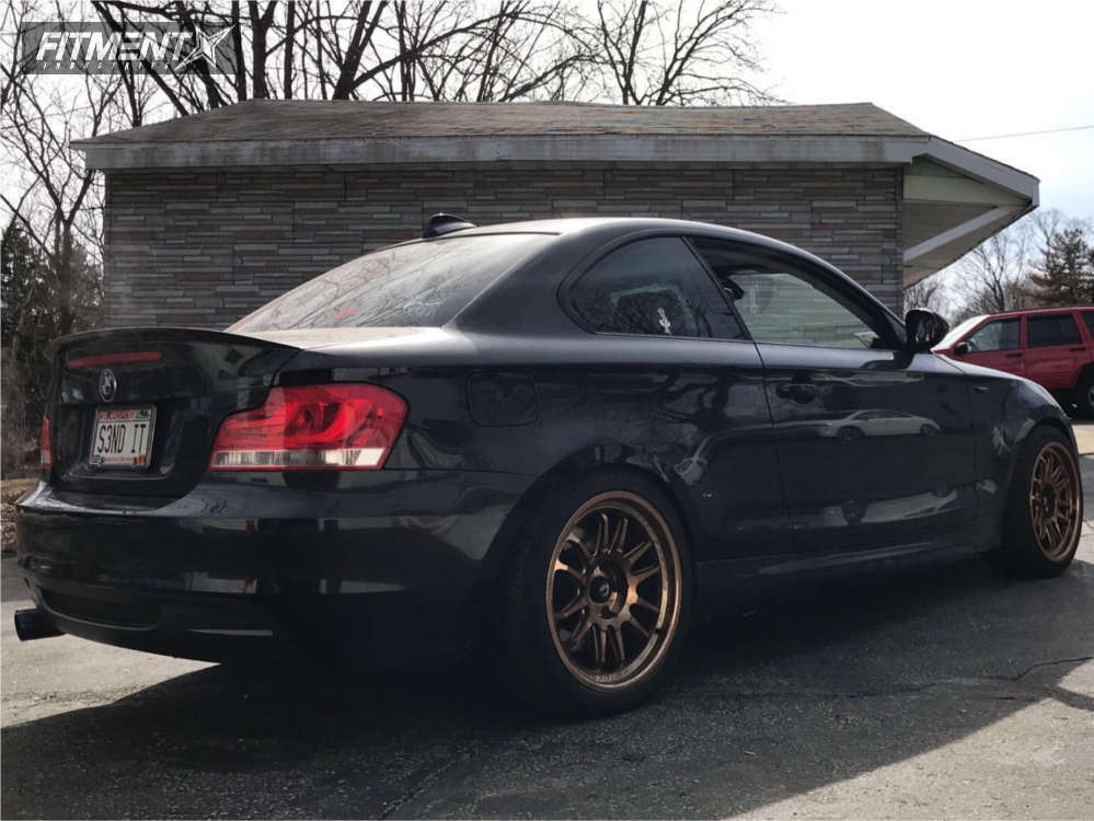 2011 BMW 135i Base with 18x9 Cosmis Racing XT-206R and Federal 235x40 ...