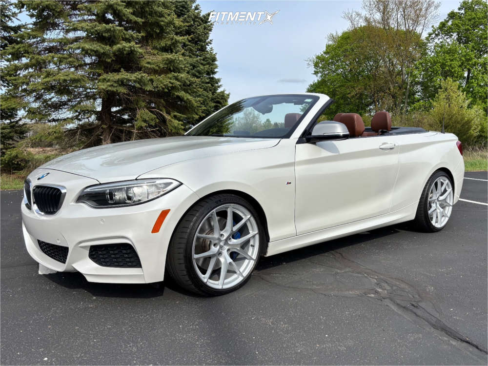 2017 BMW M240i XDrive Base with 19x8.5 Aodhan Aff7 and Michelin 225x35 ...