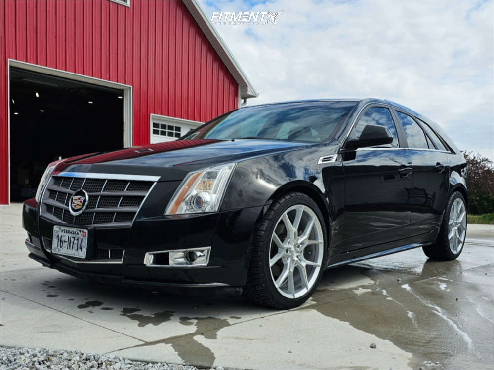 2010 Cadillac CTS Performance with 20x9 Select Alpine and BFGoodrich 245x40 on Stock Suspension ...