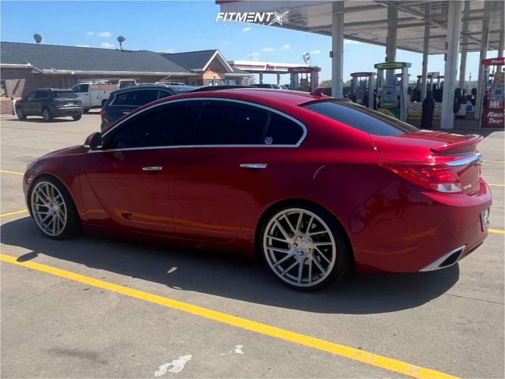 2013 Buick Regal GS with 20x10 Anovia Elder and Lexani 245x35 on ...