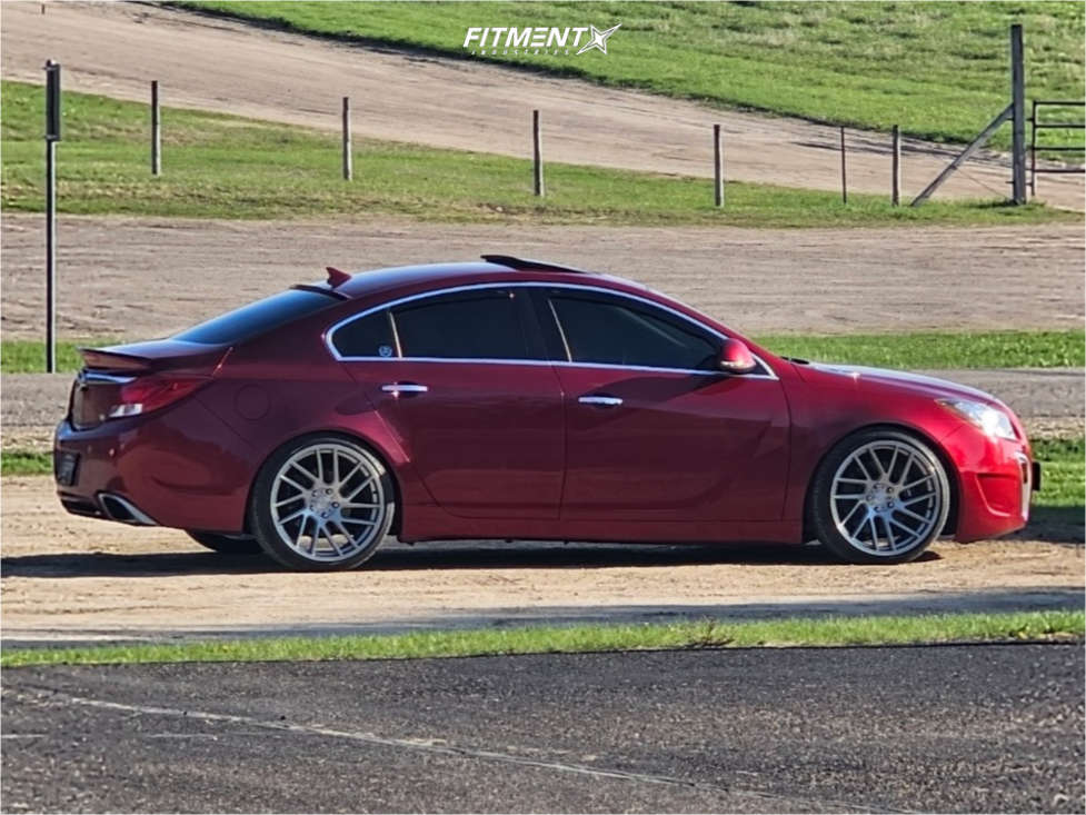 2013 Buick Regal GS with 20x10 Anovia Elder and Lexani 245x35 on ...
