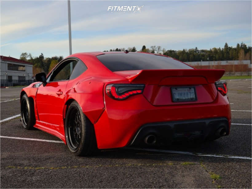 2013 Scion FR-S Base with 18x10.5 ESR Sr01 and Firestone 255x55 on ...