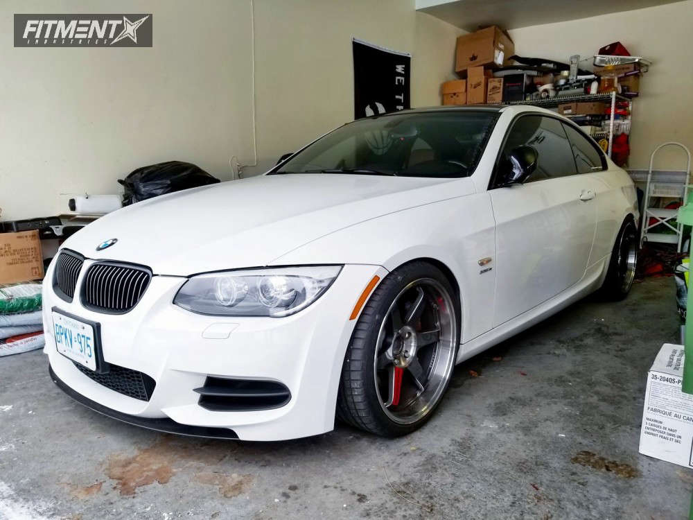 2011 BMW 335is Base with 19x9.5 Volk Te37sl and Continental 265x30 on ...
