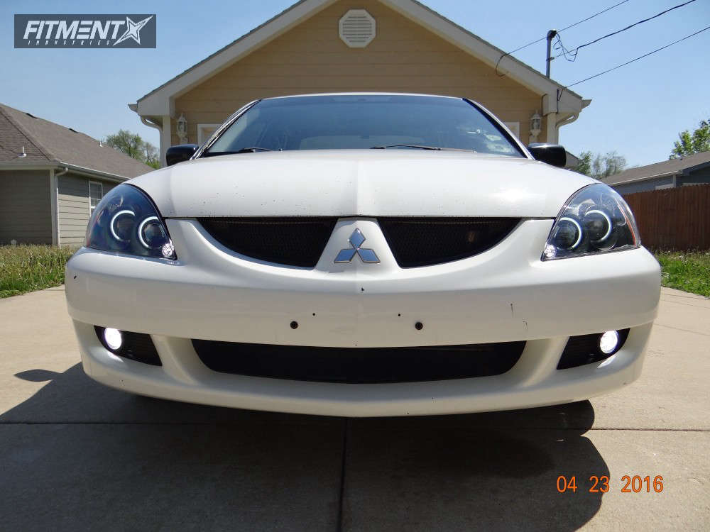2005 Mitsubishi Lancer Ralliart with 17x7 Focal F-10 and Continental ...