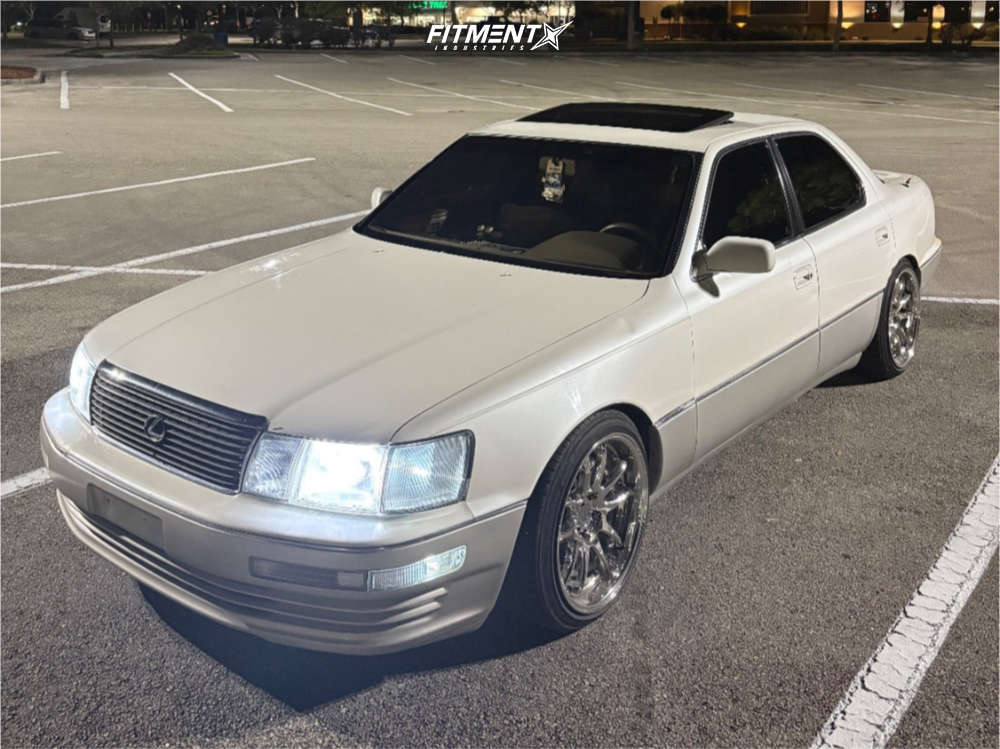 1993 Lexus LS400 Base with 18x9.5 Aodhan Ds02 and Lexani 225x40 on ...