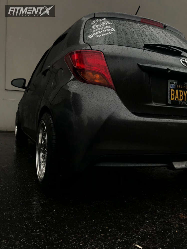 2015 Toyota Yaris SE with 16x8 XXR 531 and Falken 205x45 on Lowering ...