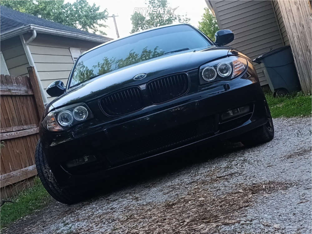 2010 BMW 128i Base with 17x8 Petrol P1E and Lexani 225x45 on Stock ...