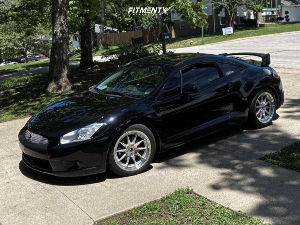 2012 Mitsubishi Eclipse GT with 18x8.5 Aodhan Ds07 and Goodyear 235x45 ...