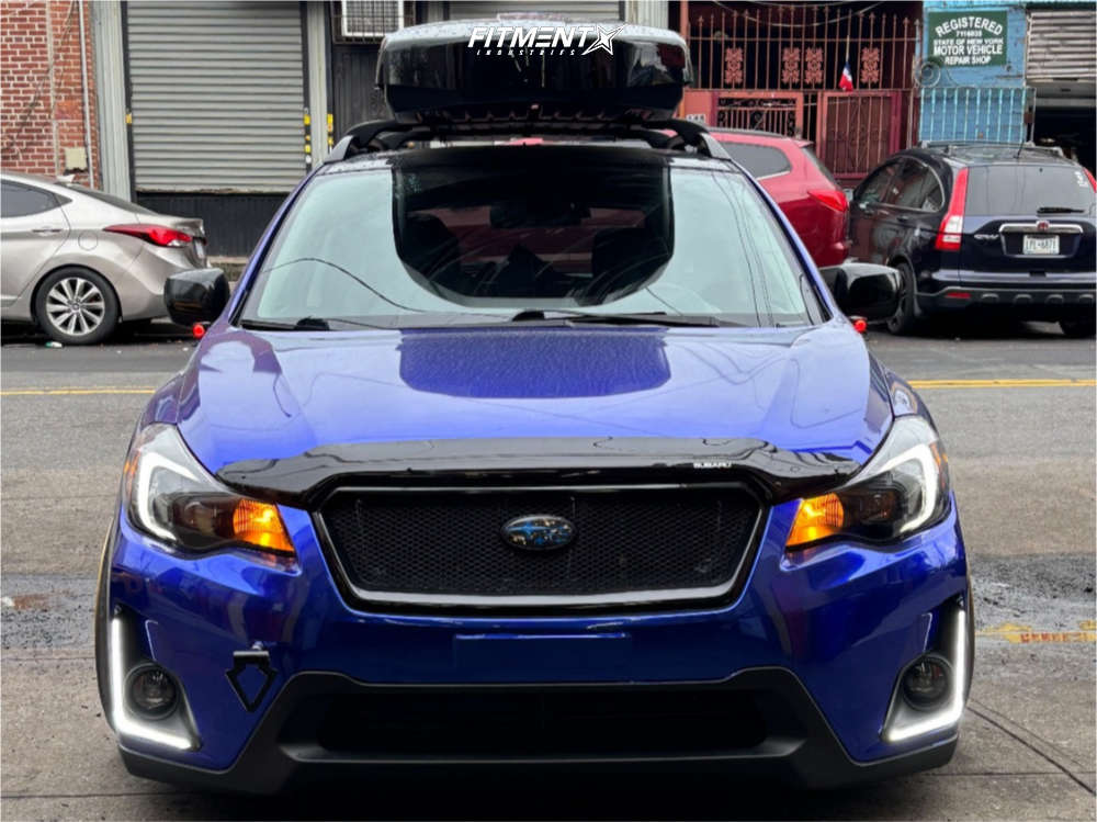 2013 Subaru XV Crosstrek Premium with 18x10.5 Kansei Tandem and Lexani ...