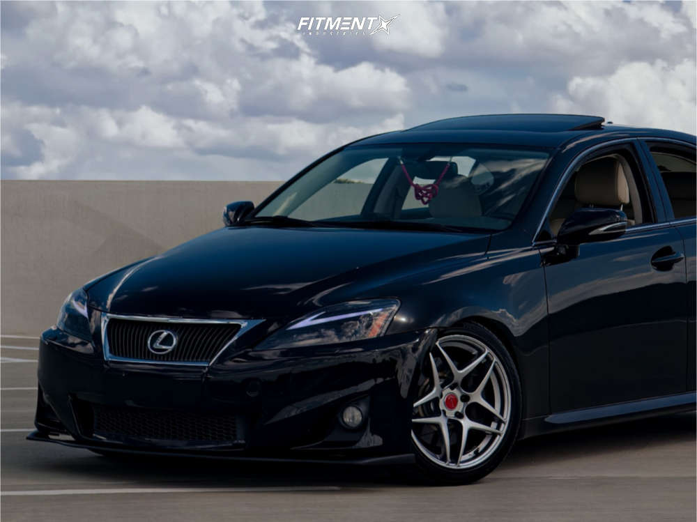 2011 Lexus IS350 Base with 18x8.5 Kansei Astro and Lexani 235x40 on ...