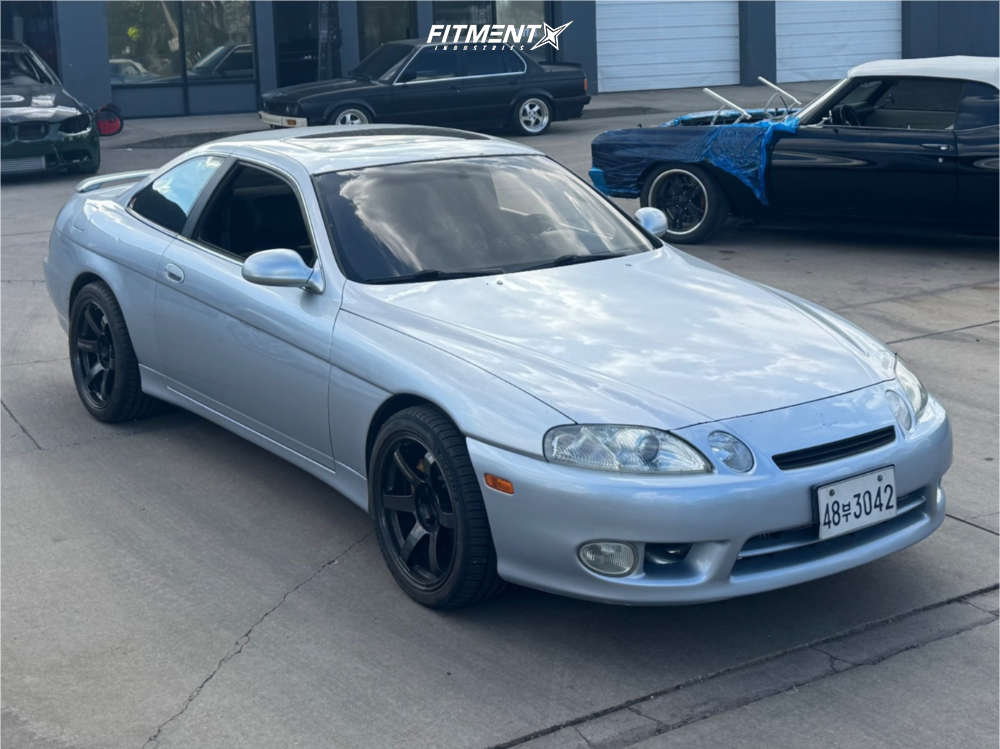 1997 Lexus SC300 Base with 18x9.5 Volk Te37 Saga and Michelin 265x35 on ...