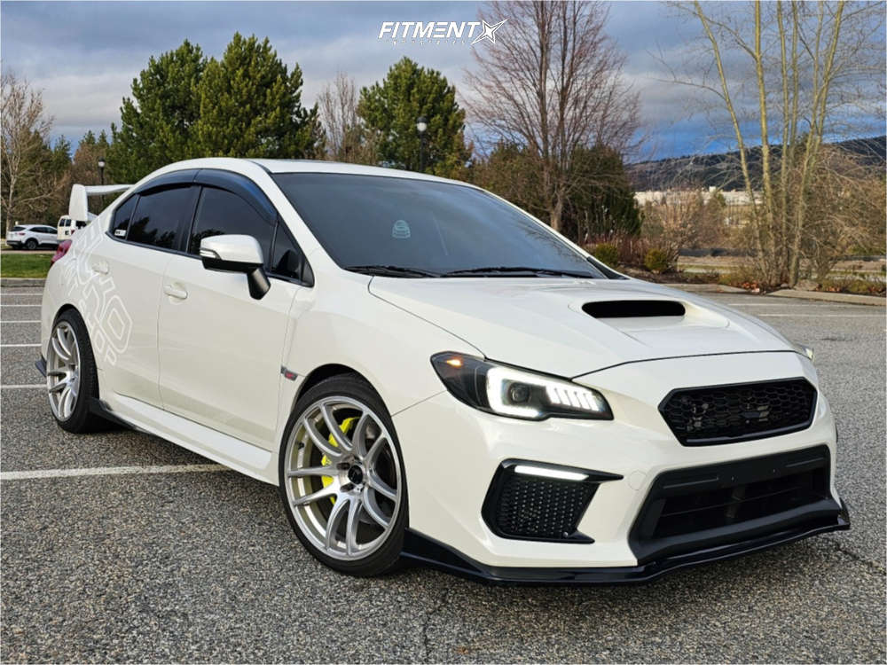 2021 Subaru WRX STI Limited with 19x9.5 Vors Tr4 and Lexani 235x35 on ...