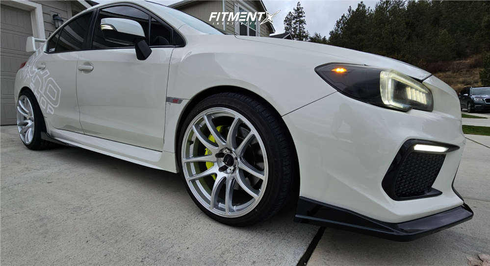 2021 Subaru WRX STI Limited with 19x9.5 Vors Tr4 and Lexani 235x35 on Stock Suspension | 3309564 ...