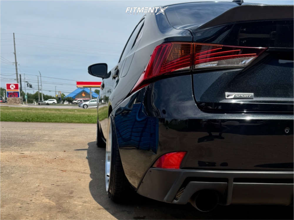2019 Lexus IS300 F Sport with 18x8.5 Aodhan Ah02 and Lexani 225x40 on ...