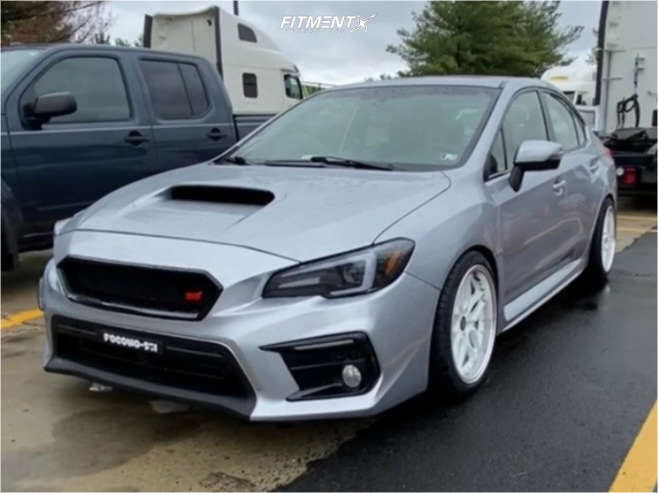 2017 Subaru WRX STI Limited with 18x9.5 ESR Cs15 and Lexani 255x35 on ...