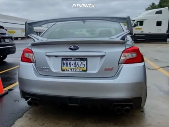 2017 Subaru WRX STI Limited with 18x9.5 ESR Cs15 and Lexani 255x35 on ...