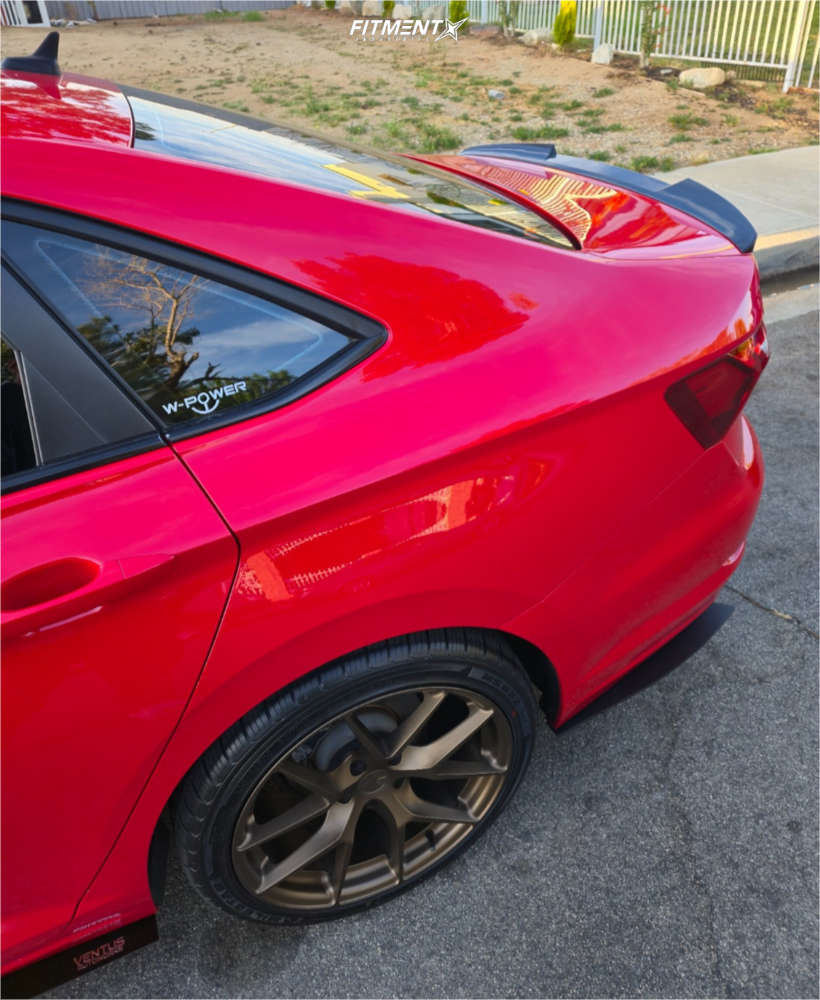 2020 Volkswagen Jetta SE with 18x8.5 Aodhan Aff7 and Milestar 235x40 on ...