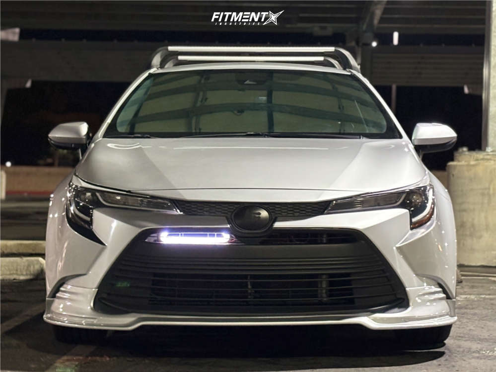 2020 Toyota Corolla LE with 18x8.5 AVID1 AV6 and Michelin 225x40 on ...