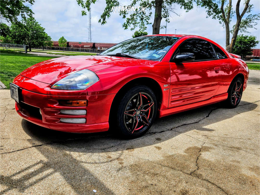 2000 Mitsubishi Eclipse Gt With 17x7 5 Marquee Luxury M3259 And Lexani