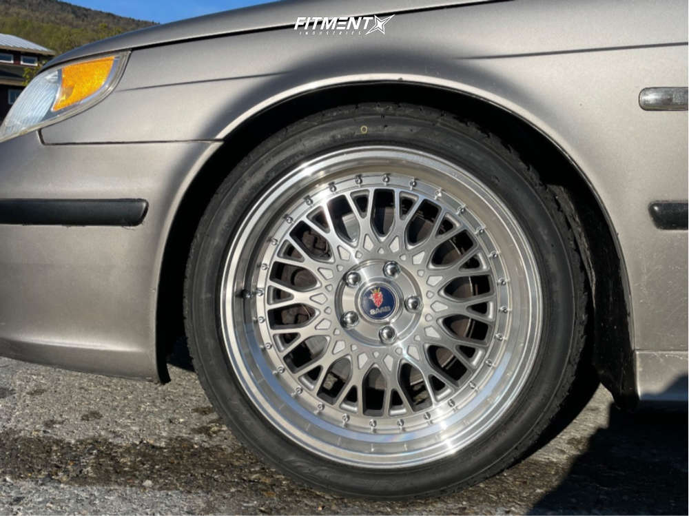 2005 Saab 9-5 Aero with 18x8.5 ARC Ar1 and Nitto 235x40 on Stock ...
