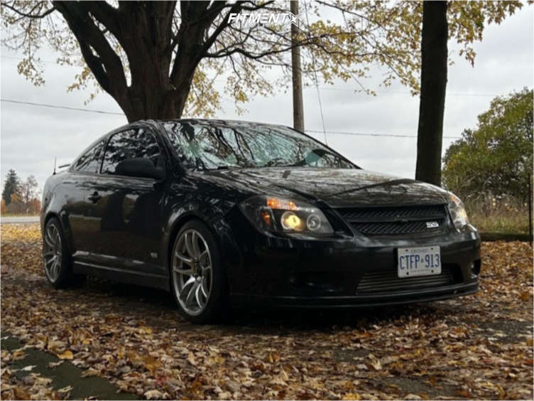 2010 Chevrolet Cobalt SS with 18x8.5 Vors Tr4 and Cooper 225x40 on Stock Suspension | 3314674 ...