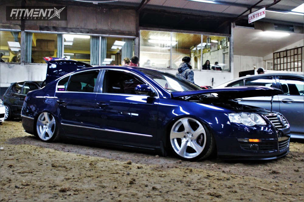 2007 Volkswagen Passat 2.0T with 18x8.5 Rotiform Tmb and Nankang 215x35 ...