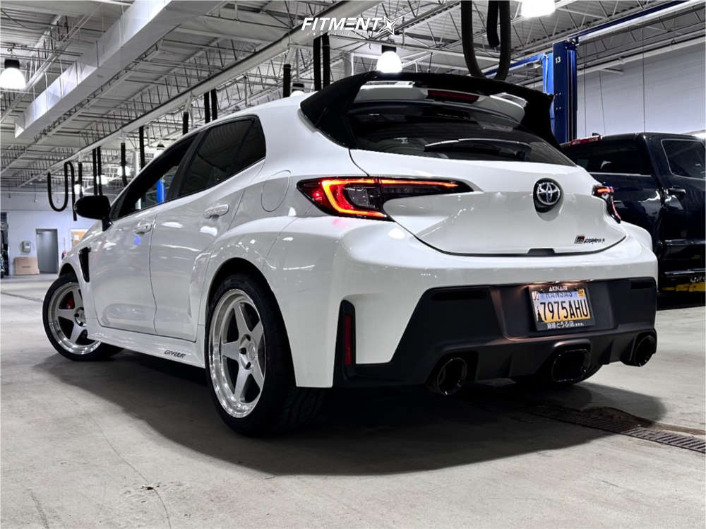 2024 Toyota GR Corolla Core with 18x9.5 Kansei Knp and Falken 265x35 on Lowering Springs ...