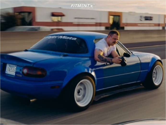 1990 Mazda Miata Base with 15x9 Rota Grid V and Kumho 225x50 on ...