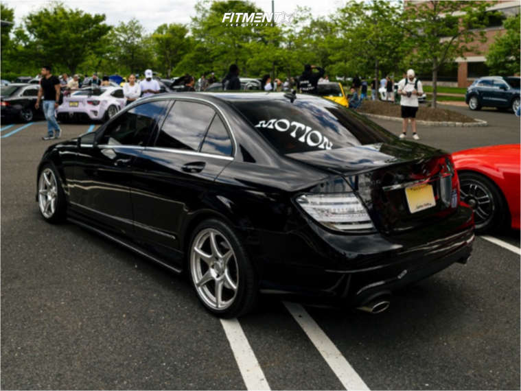 2013 Mercedes-Benz C300 4Matic Sport with 18x8.5 Kansei Tandem and ...