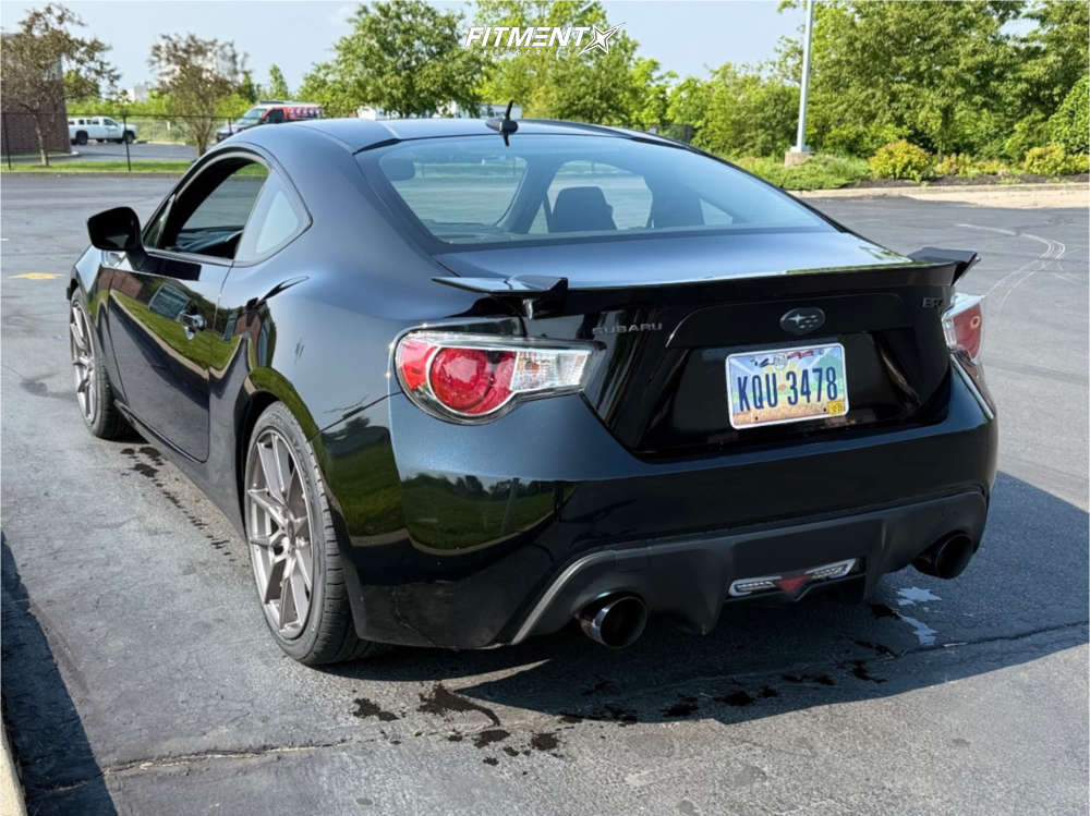 2013 Subaru BRZ Limited with 18x8.5 Option Lab R716 and Lexani 235x40 ...