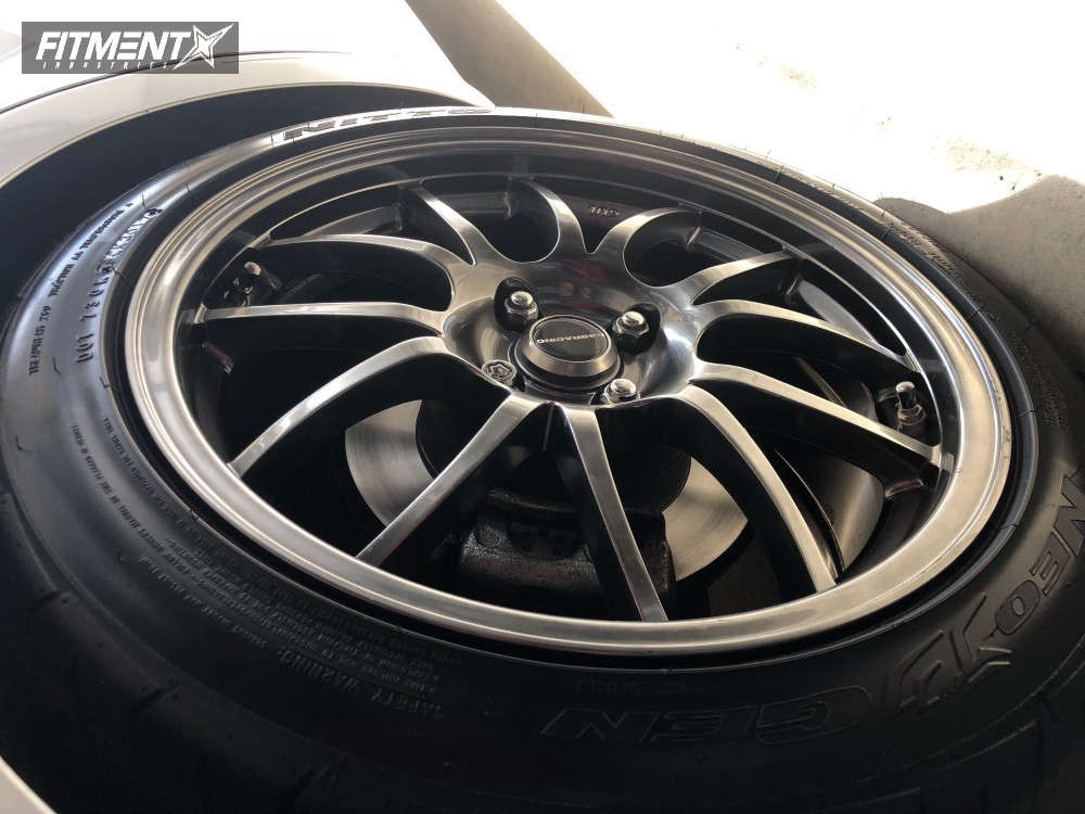 2014 Kia Rio SX with 17x8 949 Racing 6UL and Nitto 215x45 on Lowering ...