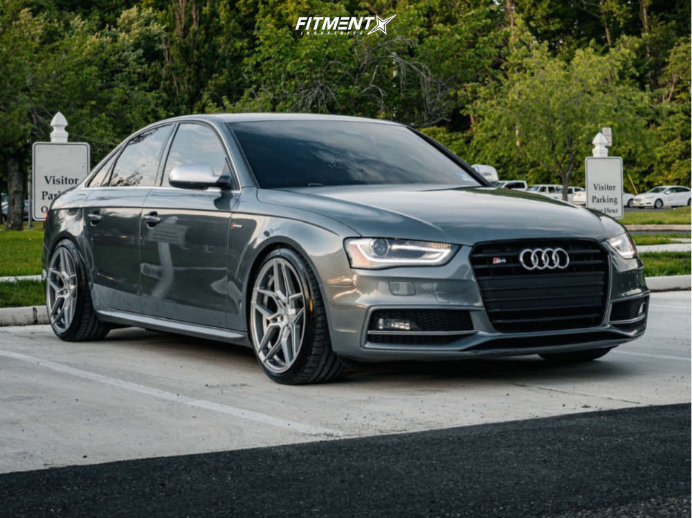 2016 Audi S4 Premium Plus with 19x9.5 Rohana Rfx11 and Michelin 245x35 ...