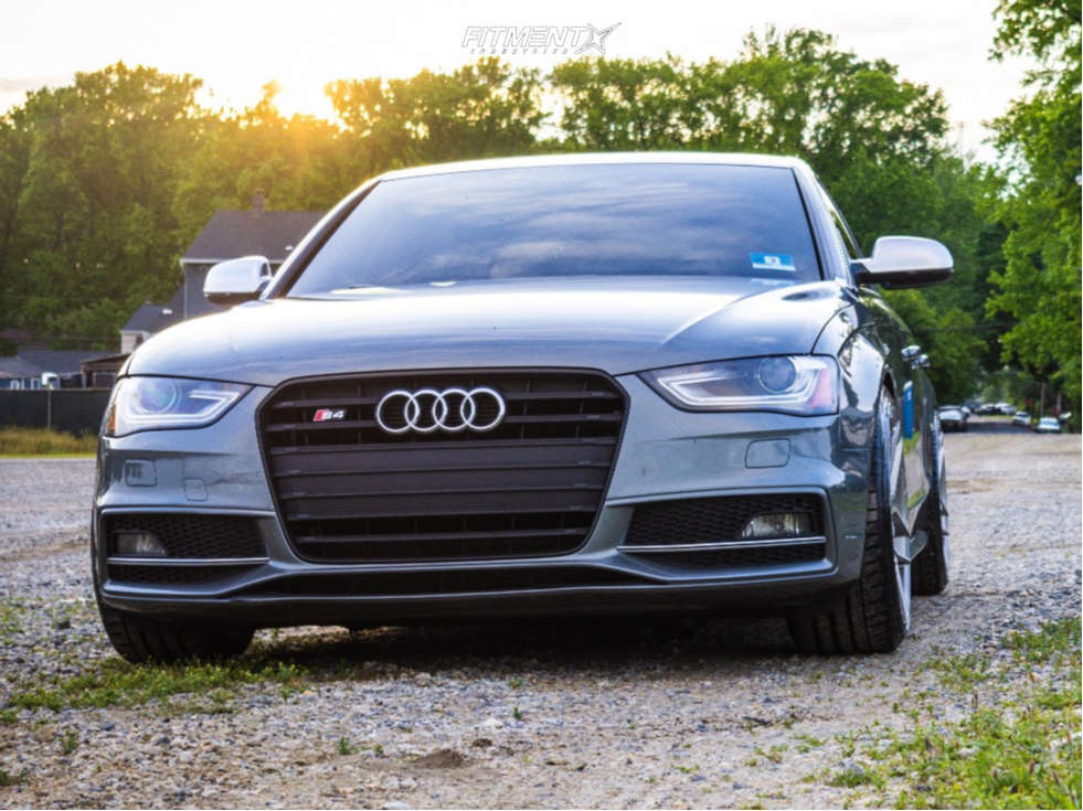 2016 Audi S4 Premium Plus with 19x9.5 Rohana Rfx11 and Michelin 245x35 ...