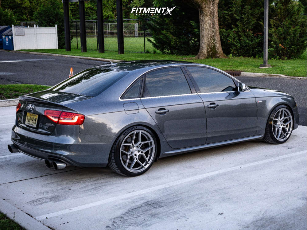 2016 Audi S4 Premium Plus with 19x9.5 Rohana Rfx11 and Michelin 245x35 ...