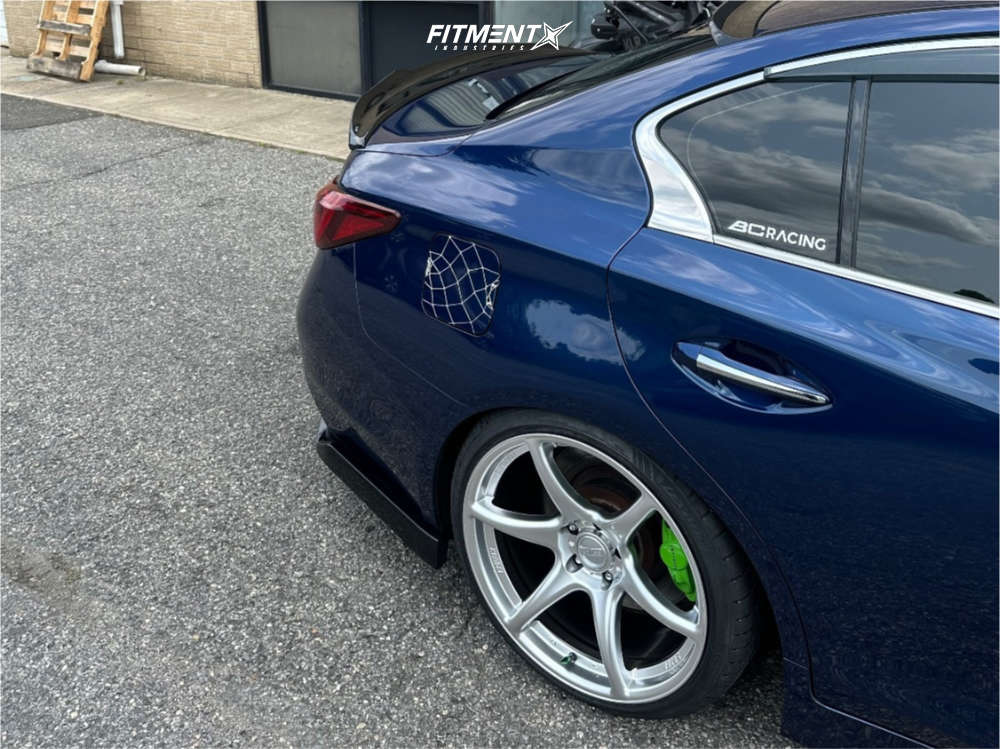 2020 INFINITI Q50 Sport with 19x9.5 Kansei Tandem and Lexani 235x45 on ...