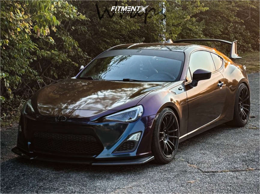2014 Scion FR-S Base with 18x9.5 AVID1 Av20 and Vercelli 245x40 on ...